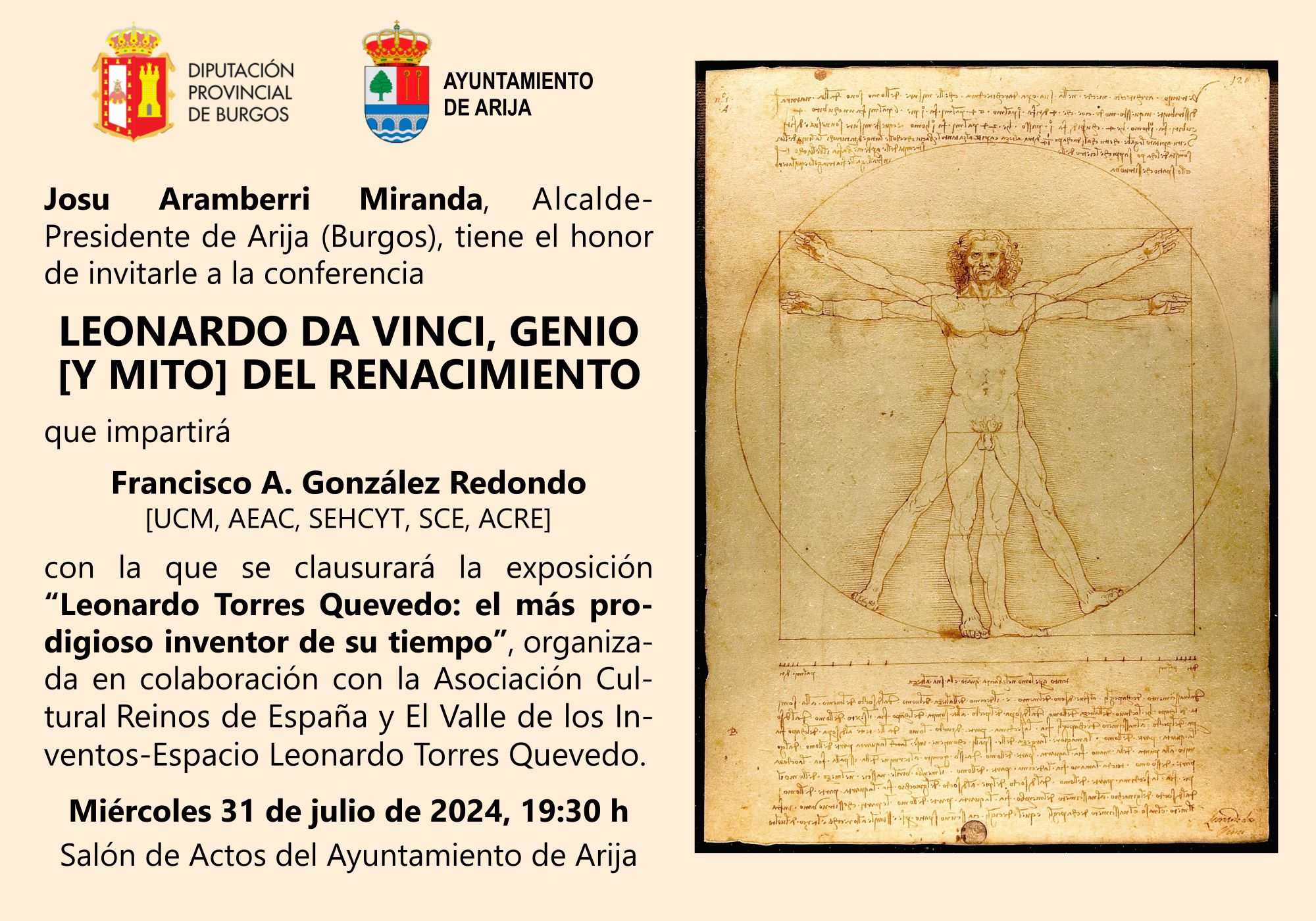 Leonardo da Vinci Genio (y Mito) del Renacimiento | CEDER Merindades